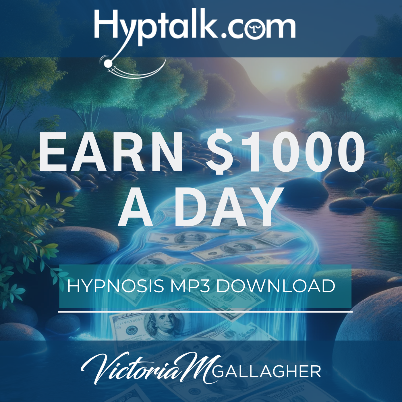 Earn $1000 a Day Hypnosis - Attract Daily Financial Success